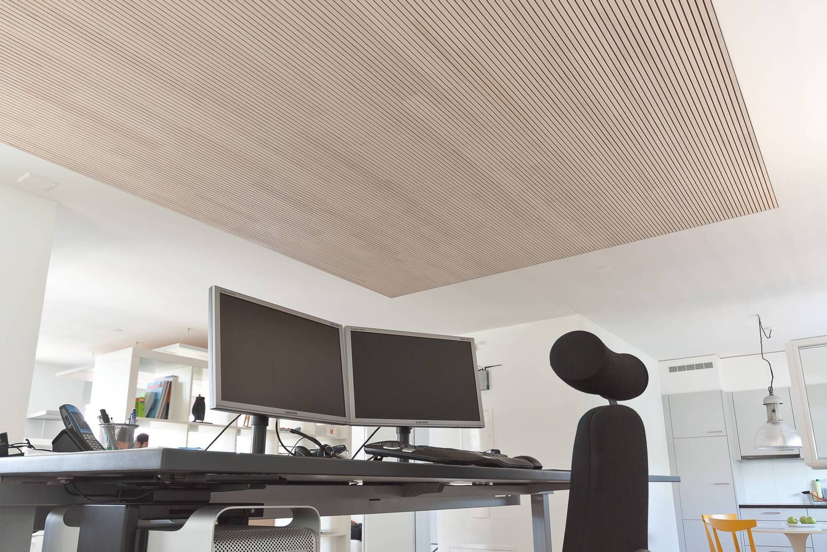 Grooved Wooden ceiling ( ESTO) - Credence Industries